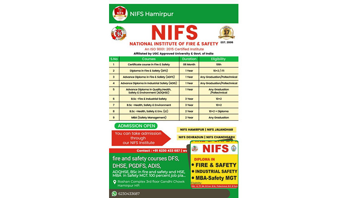 NIFS | Online Himachal